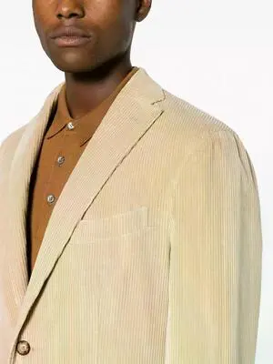 Boglioli Single-breasted Corduroy Suit - Neutrals