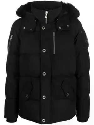 Moose Knuckles Logo Coats For Men