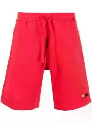 DIESEL® P-crown-div Logo-embroidered Track Shorts