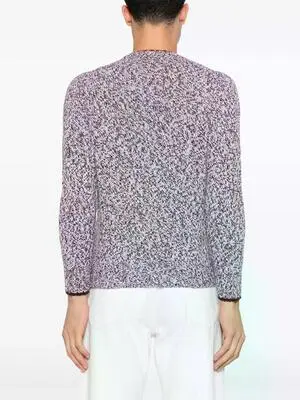 BARBA NAPOLI Virgin Wool Knitted Sweater - Red
