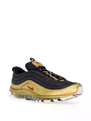 Nike Air Max 97 Metallic Gold Sneakers - Black