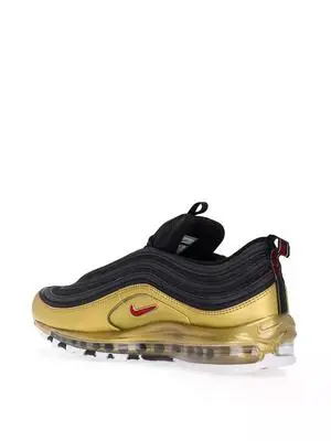 Nike Air Max 97 Metallic Gold Sneakers - Black