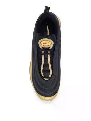 Nike Air Max 97 Metallic Gold Sneakers - Black