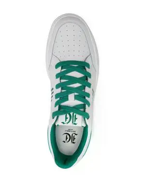 Just Cavalli Panelled Leather Sneakers