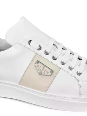 Philipp Plein Logo-plaque Leather Sneakers