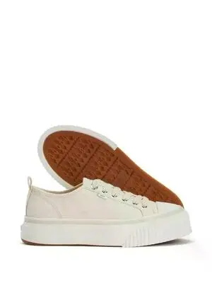 AMI Paris Canvas Low-top Sneakers