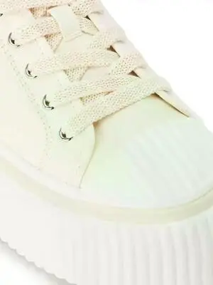 AMI Paris Canvas Low-top Sneakers