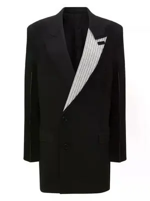 Victoria Beckham Double-breasted Tailored Mini Dress - Black