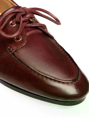 Bally Plume Loafers - Red