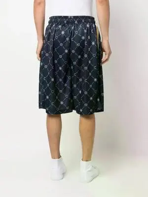 Marni Logo-print Drop-crotch Shorts