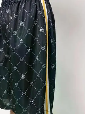 Marni Logo-print Drop-crotch Shorts