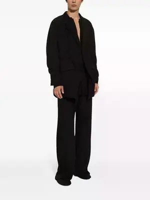 Dolce & Gabbana Long-sleeved Silk-blend Shirt