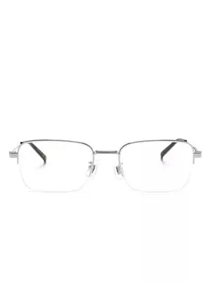 Dunhill Half-rimless Glasses - Silver