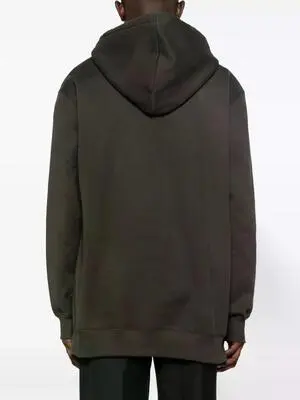LANVIN Logo-embroidered Cotton Hoodie