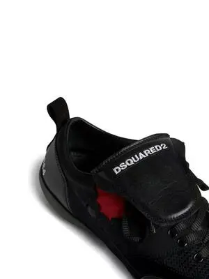Dsquared2 Maple-leaf Leather Sneakers