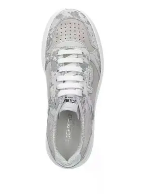 Iceberg Camouflage Platform Sneakers