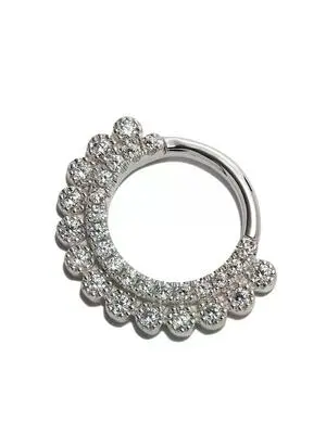 MARIA TASH 18kt White Gold Apsara Clicker Earring