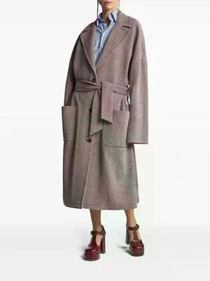 Etro Belted Wool Coat
