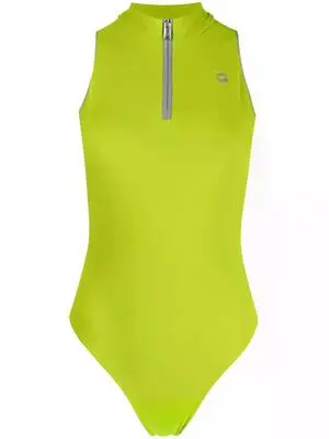 Coperni Logo-print Sleeveless Zipped Top