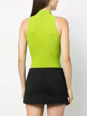 Coperni Logo-print Sleeveless Zipped Top