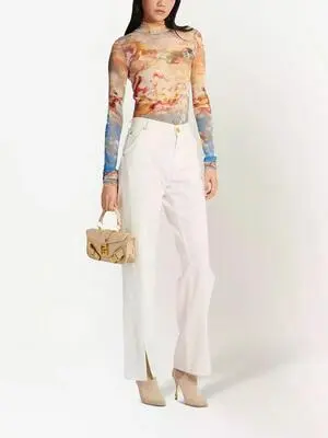 Balmain Leather Tote Bag