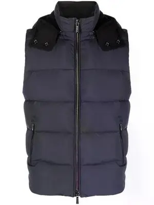 MOORER High-neck Padded Gilet
