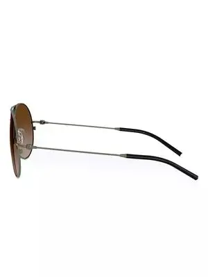 Moncler Round-frame Sunglasses - Grey