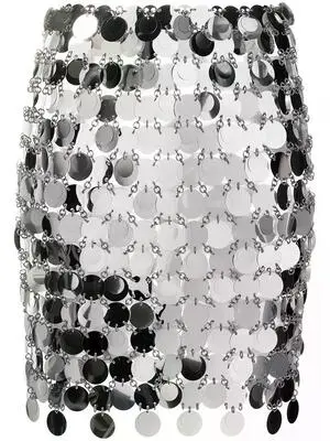 Rabanne Circular-disc Mini Skirt