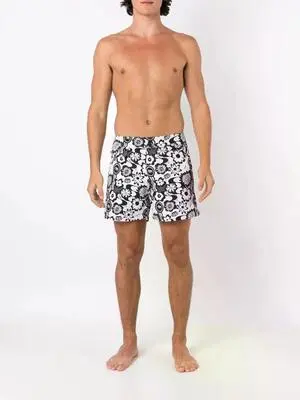 AMIR SLAMA Graphic-print Swimming Trunks