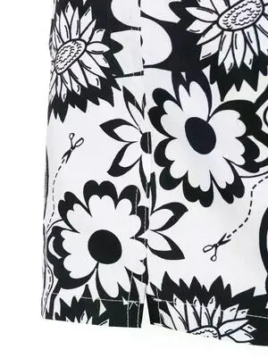 AMIR SLAMA Graphic-print Swimming Trunks