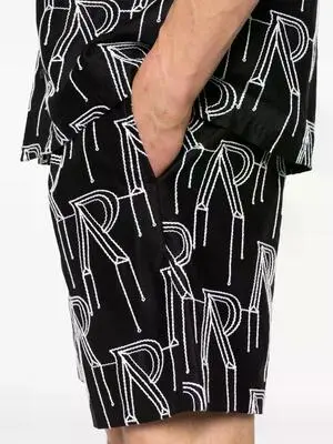 REPRESENT Initial-embroidered Tailored Shorts