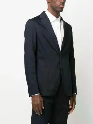BOSS V-neck Classic Blazer - Blue