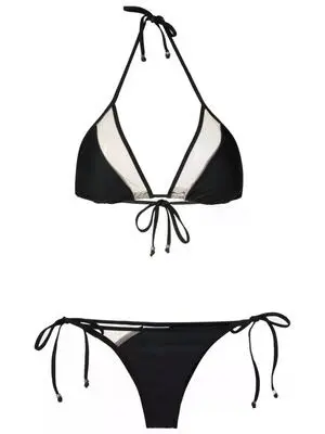 AMIR SLAMA Sheer-panels Triangle Bikini