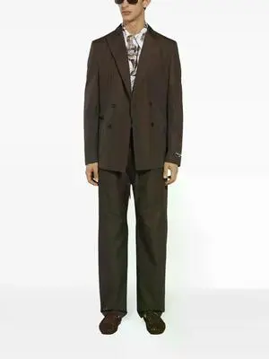 Dolce & Gabbana Straight-leg Cotton Trousers