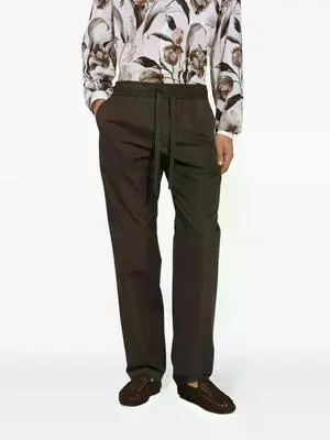 Dolce & Gabbana Straight-leg Cotton Trousers