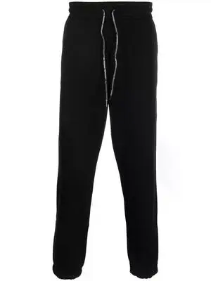 VIVIENNE WESTWOOD Logo-print Cotton Track Pants - Black