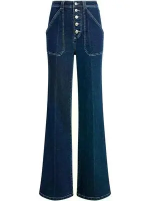 Cinq À Sept Dorothea High-waist Flared Jeans