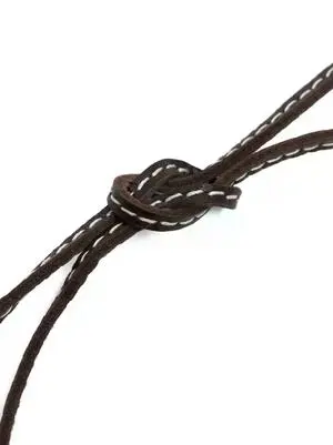Colville Beatle Beaded Leather Necklace