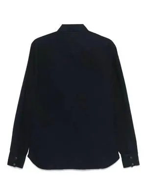 BARBA NAPOLI Corduroy Shirt - Blue