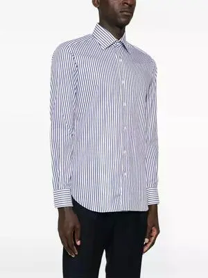 BARBA NAPOLI Striped Shirt