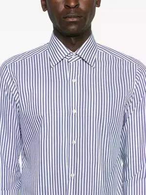 BARBA NAPOLI Striped Shirt