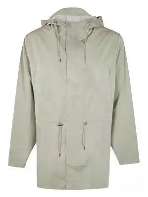 Rains Hooded Raincoat - Neutrals