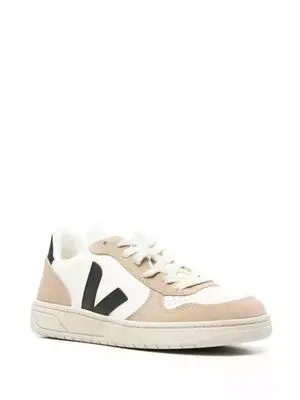 VEJA V-10 Chromefree Low-top Sneakers - Neutrals