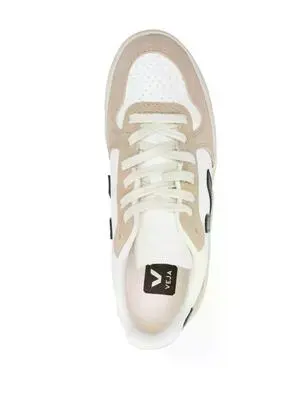 VEJA V-10 Chromefree Low-top Sneakers - Neutrals