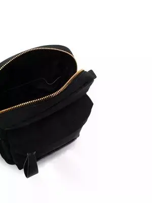 TOM FORD Logo-patch Zip-up Messenger Bag