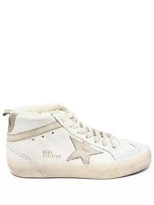 GOLDEN GOOSE Mid Star Nappa Leather Sneakers