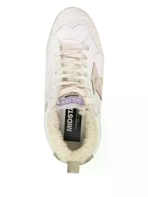 GOLDEN GOOSE Mid Star Nappa Leather Sneakers