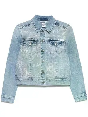 Dkny Rhinestud-logo Jacket