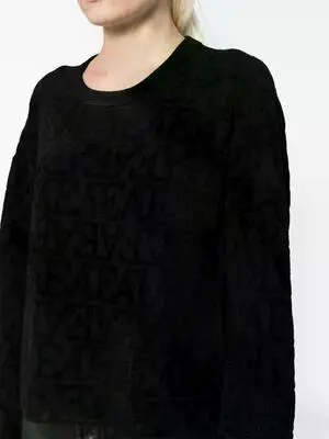 Emporio Armani Logo Pattern Jumper