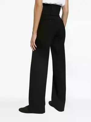 Dolce & Gabbana Virgin Wool Straight-leg Trousers